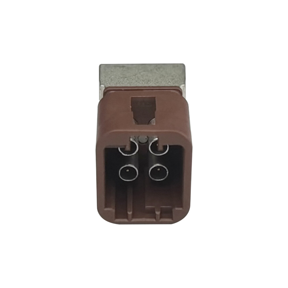 มินิ FAKRA Connector Quad F-Code ลักษณะมุมที่แข็งแรง